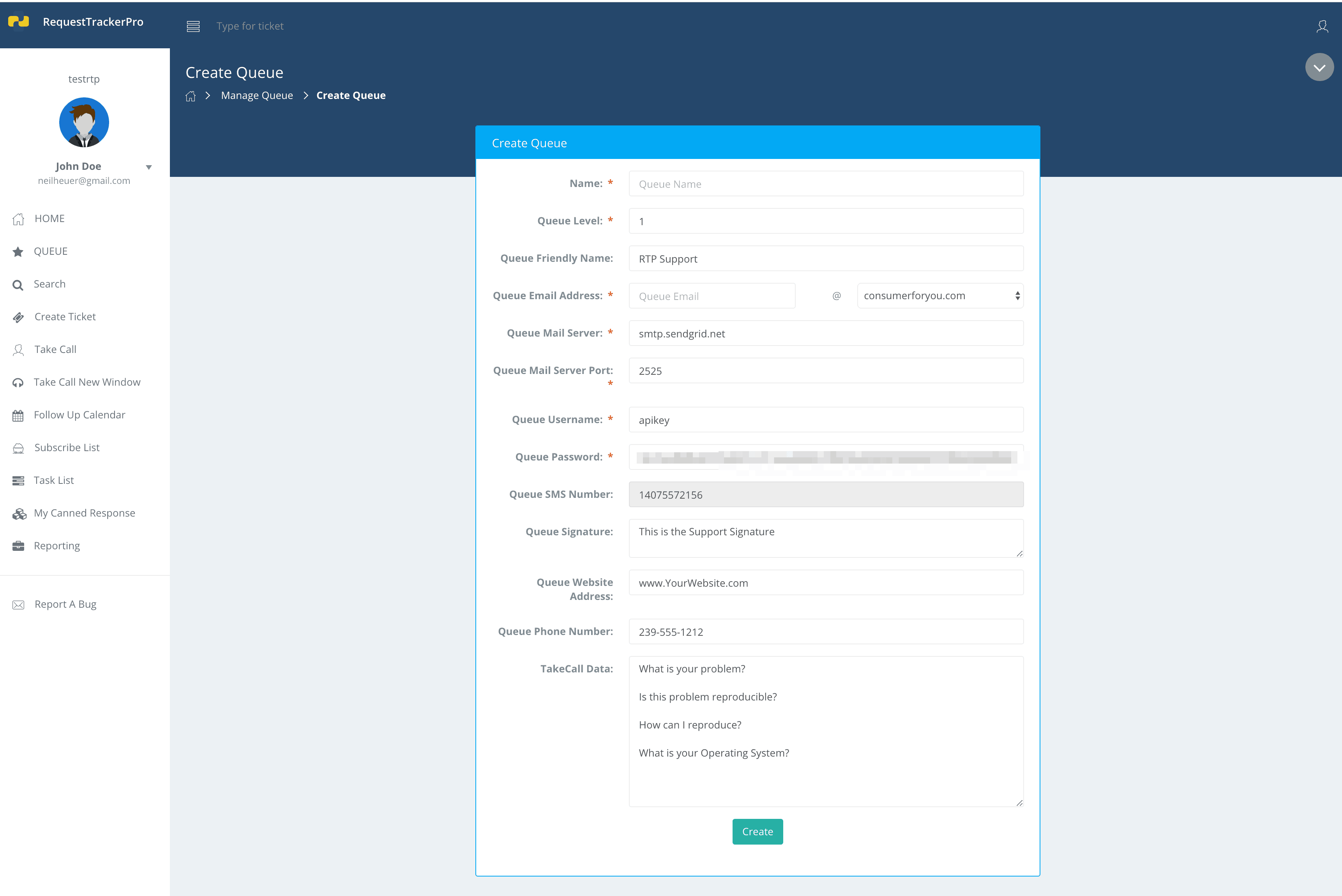 Managing Queues Request Tracker Pro
