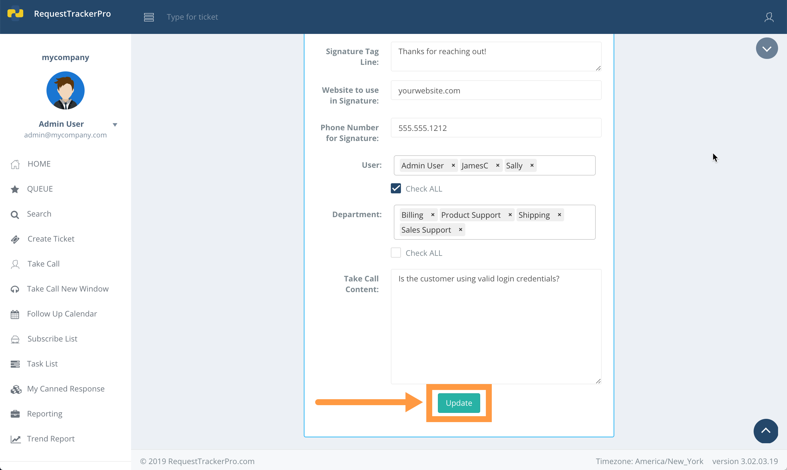 Edit, Delete, or Restore a Queue Request Tracker Pro